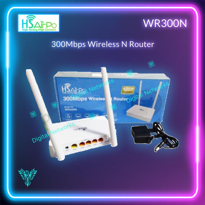 Jual HSAIRPO WR300N 300Mbps Wireless N Router - Kota Surabaya ...