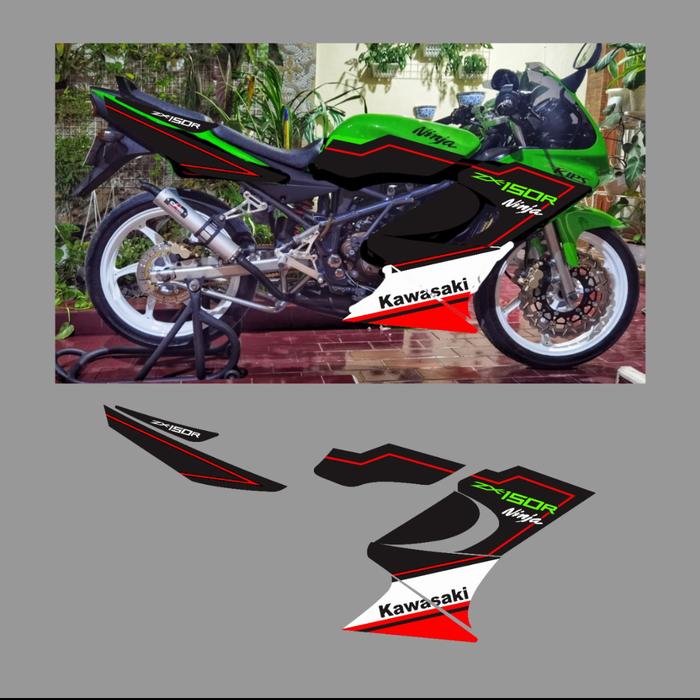 Jual striping custom semi decal ninja rr old SE - Kab. Bandung ...