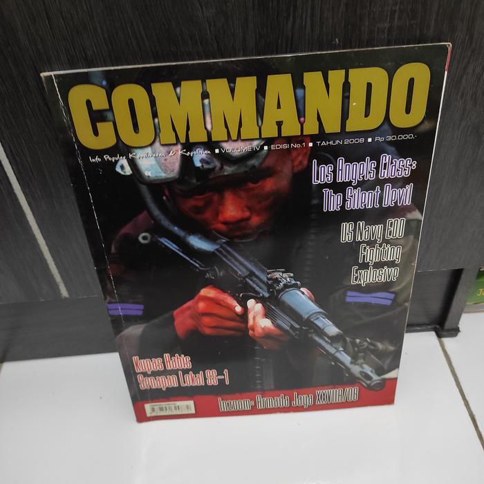 Jual MAJALAH COMMANDO VOLUME IV EDISI NO 1 TAHUN 2008 - Jakarta Timur - Toko Buku Diah | Tokopedia