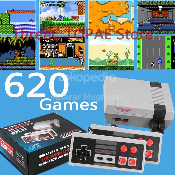 Jual Nitendo NES 620 jadul game mario Clasic Games nintendo Retro Mini ...