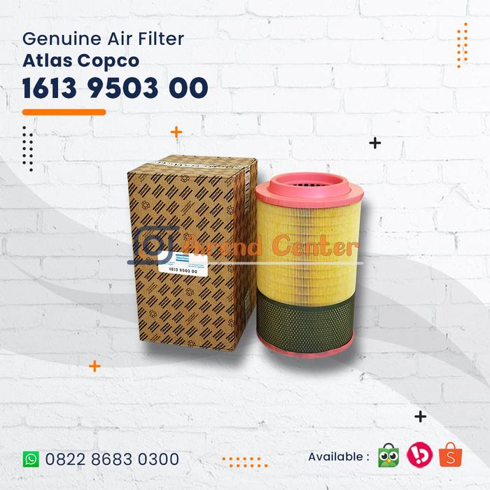 Jual Atlas Copco 1613950300 Genuine Air Filter Element - Jakarta Timur ...
