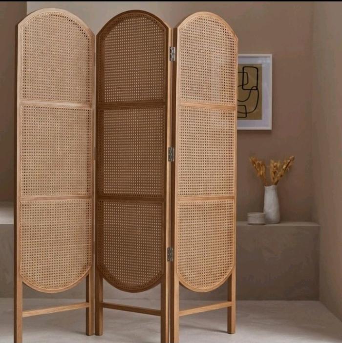 Jual sketsel ruangan minimalis kayu jati modern , pembatas ruangan ...