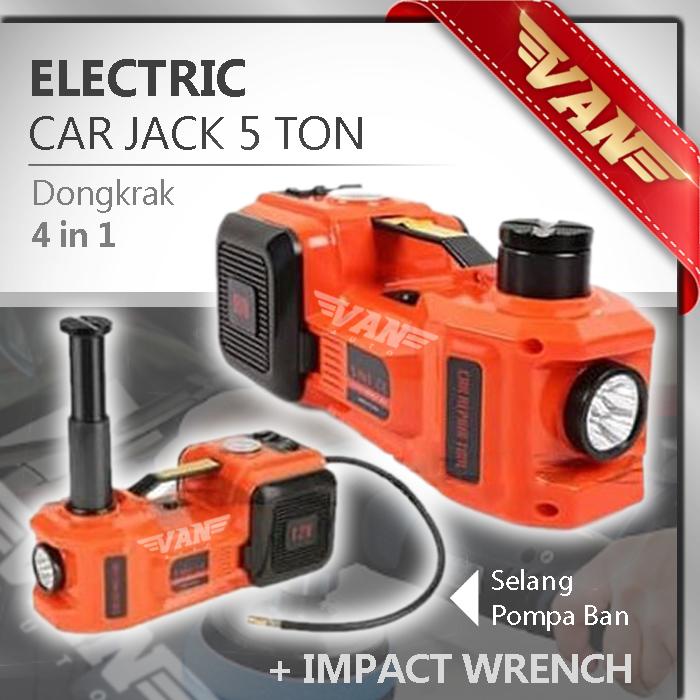 Jual DONGKRAK ELEKTRIK 5 Ton / DONGKRAK ELECTRIC / DONGKRAK MOBIL 4IN1 ...