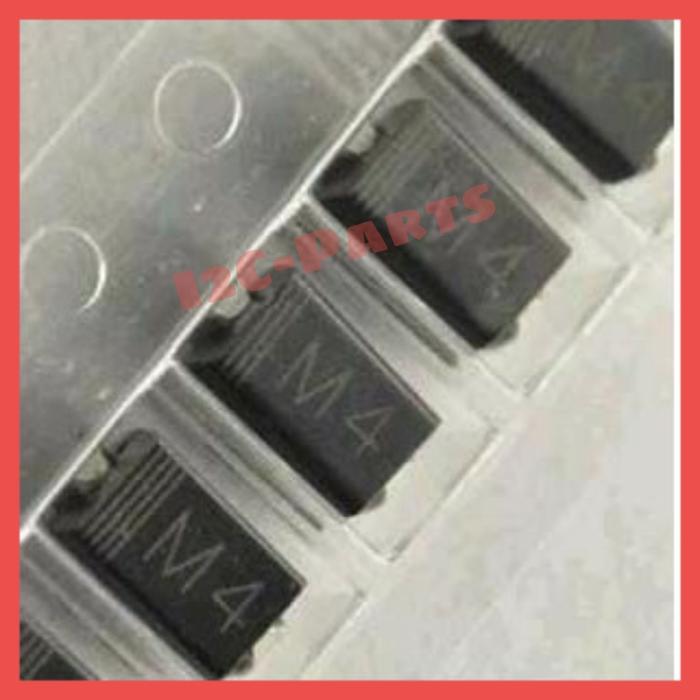 Jual Dioda M4 SMD 1N4004 1A 400V IN4004 Silicon Diode Rectifier DO ...