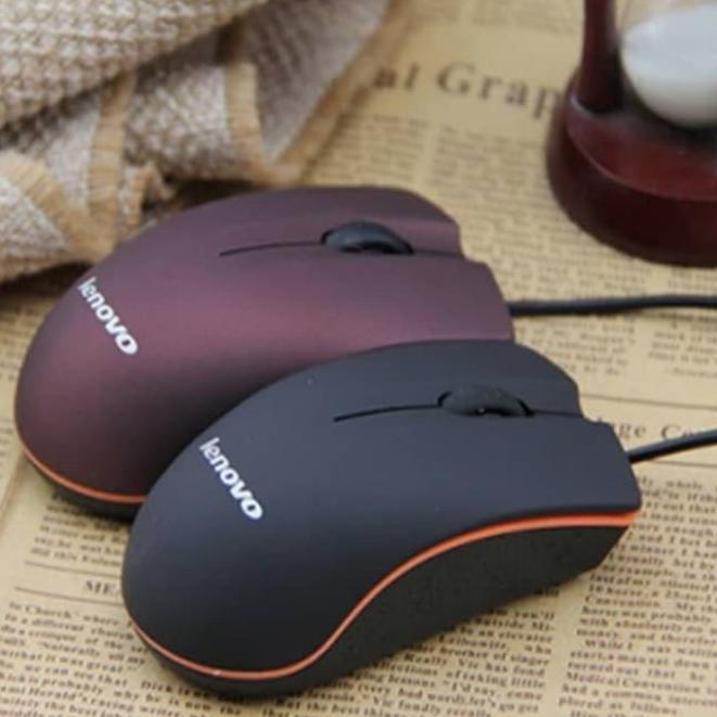 Jual Lenovo Mouse M20 USB Optik Kabel 1-1.2M Kompatibel Windows & Linux ...