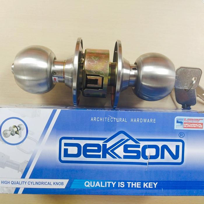 Jual Kunci Bulat Dekson KCBL DL8587 Pintu Kamar Mandi Handle Stainless ...
