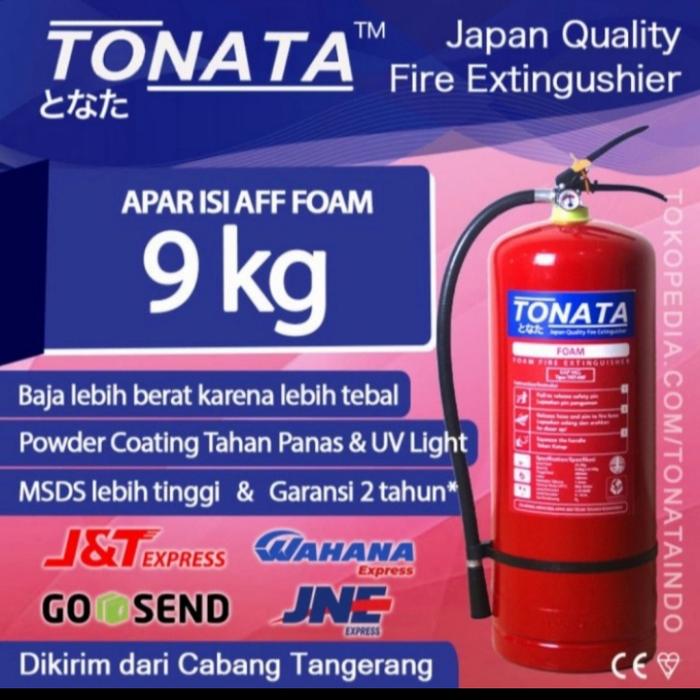 Jual alat spbu pertamina apar 9kg pemadam API termasuk isi ABC powder ...