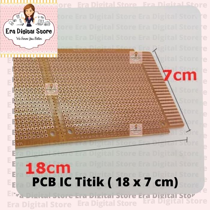 Jual PCB IC Titik 18 cm ( pjg ) x 7 cm ( lebar ) x 15 mm - Kota Bogor ...