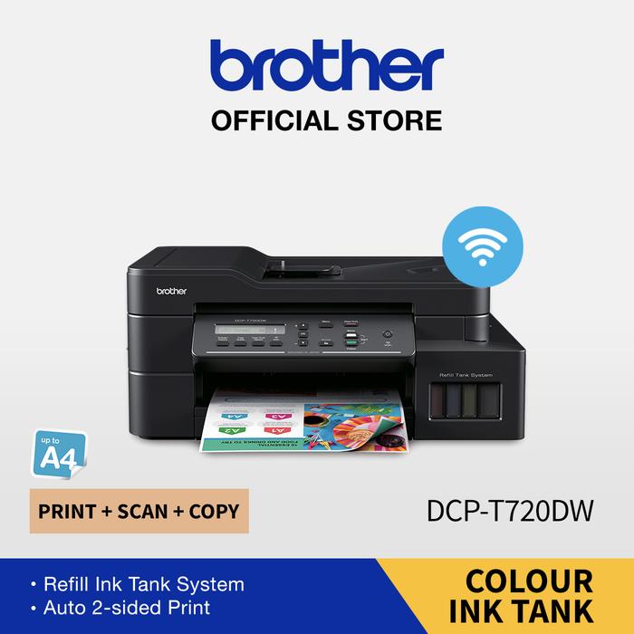 Promo Brother Printer Ink Tank DCP-T720DW T720 DW Duplex Wireless Cicil ...