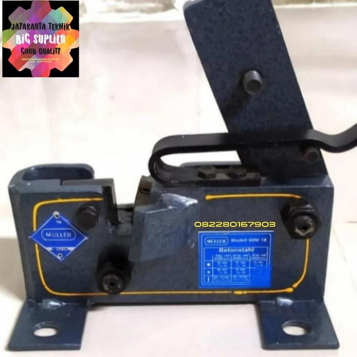 Jual MANUAL BAR CUTTER/ALAT POTONG BESI BETON ULIR 28MM MERK MULLER ...