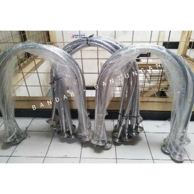 Jual Besi Kamar pas / Tiang Besi Tirai / Fitting room / Kamar Pas Oval ...