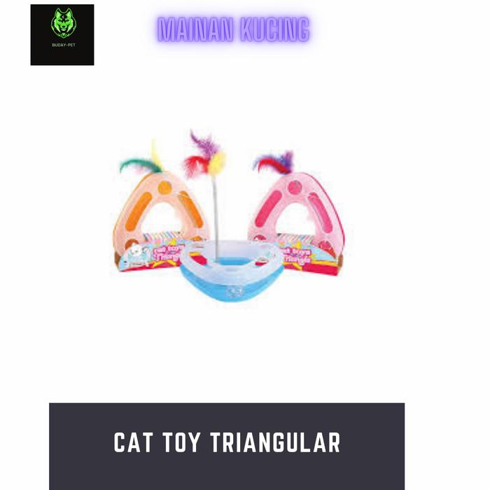 Jual Cat toy triangular-mainan kucing - Kota Bogor - TheWin PetShop ...