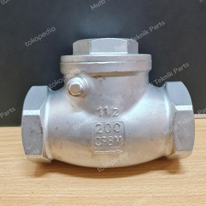 Jual Check Valve Stainless SS 316 1” inch - Jakarta Barat - Multi ...