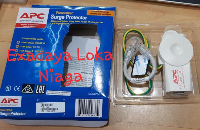 Jual APC Surge Protector LAN RJ45 Utp Cat5 / Cat6 PNET1GB - Jakarta ...