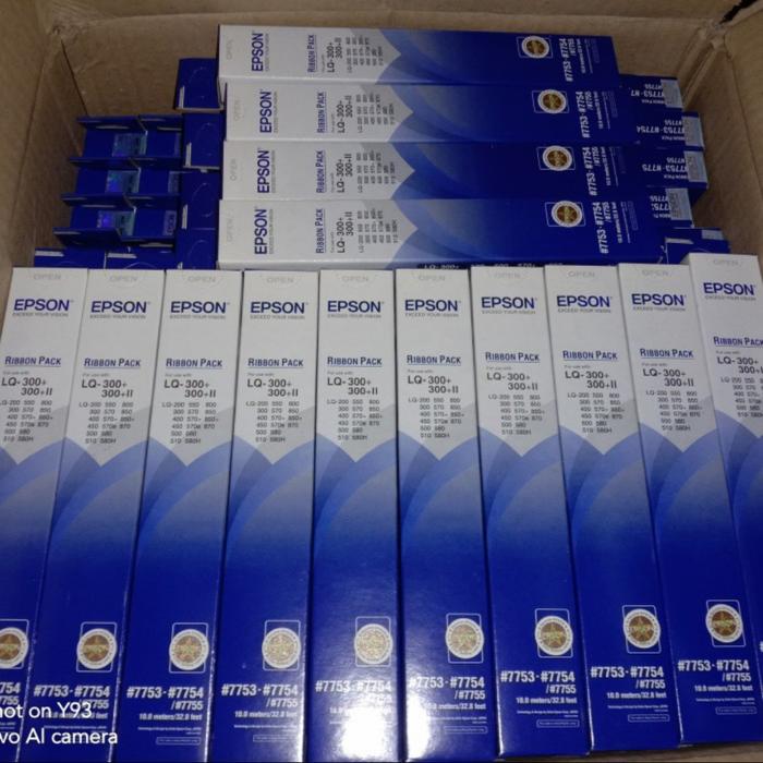 Jual Ribbon Pack Refill EPSON LQ-300 LQ-310-HITAM Hanya pita - Jakarta ...
