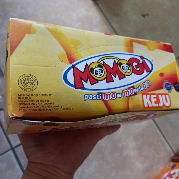 Jual Makanan Ringan Momogi Snack Stick Rasa Keju 6g - Kota Bekasi ...