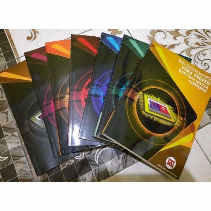 Jual MODUL CA ( CHARTERED ACCOUNTANT ) pelaporan korporat jilid 1-7 a5 ...
