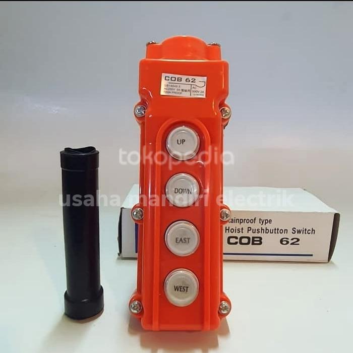 Jual COB 62. Hoist Push Button Switch Rainproof type. AC 250V 5A ...