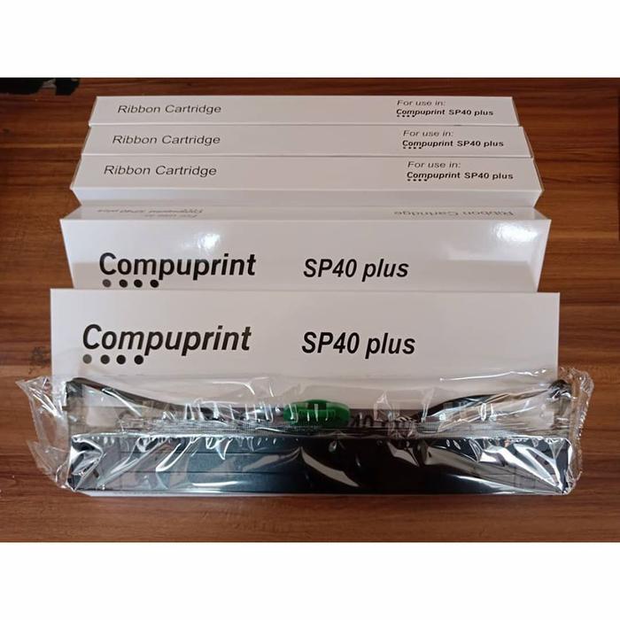 Jual PITA RIBBON CARTRIDGE COMPUPRIN SP40 PLUS SP40 ORIGINAL- BLACK ...