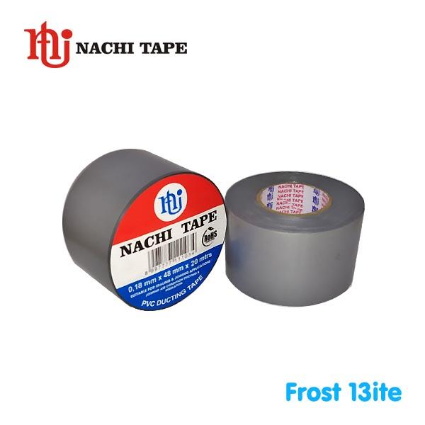 Jual Nachi PVC Ducting Duct Tape / Lakban AC Isolasi Silver 48 mm x 20 ...