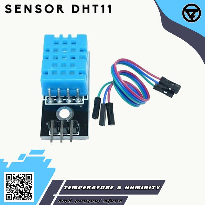 Jual Modul Sensor DHT 11 DHT11 Kelembaban Suhu Humidity Temperature ...