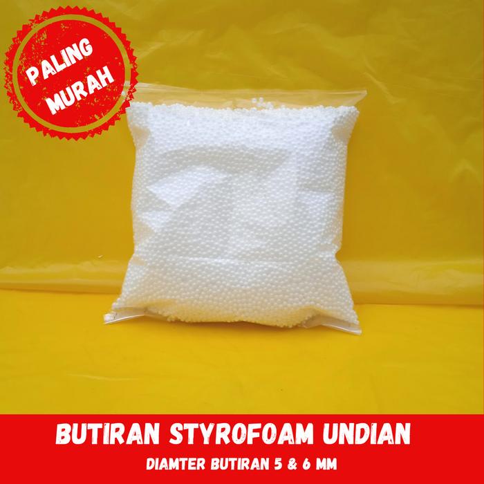 Jual butiran styrofoam undian / butiran gabus undian / butiran ...