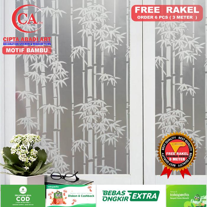 Jual STIKER KACA MOTIF BAMBU - LEBAR 45 CM - Kota Bekasi - CIPTA ABADI ...
