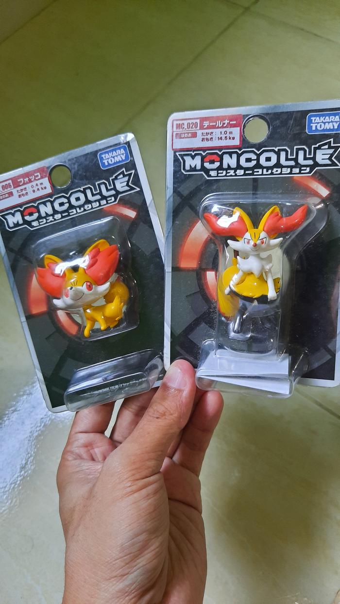 Jual Takara Tomy Moncolle Pokemon Figure Fennekin Braixen - Kota Bekasi ...