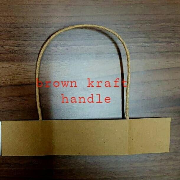 Jual Paperbag Twisted Handle/Tali Kepang Kertas / Kraft Kertas Coklat ...