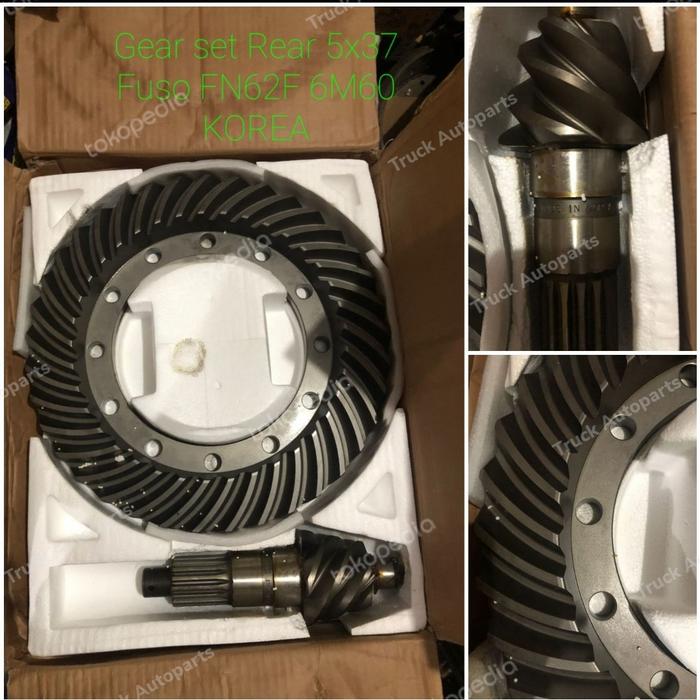 Jual Gearset Rear 5x37 Mitsubishi Fuso FN62F 6M60 SG KOREA - Jakarta ...