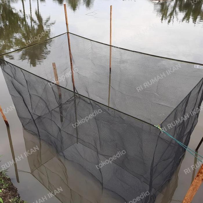 Jual RI - Hapa Jaring Keramba ikan ukuran 2m x 50m x 50cm waring rk ...
