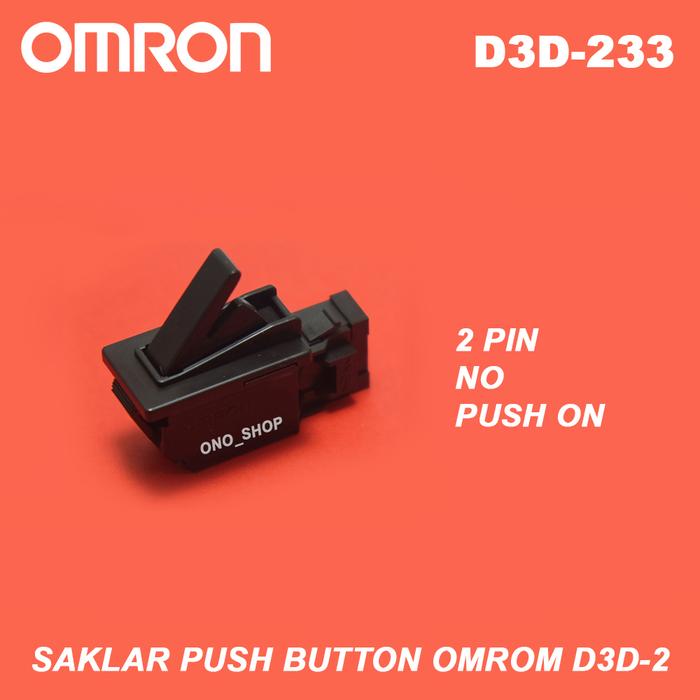 Jual Saklar Push Button Omron D3D-2 - D3D-233 - Jakarta Barat - Corona Tehnik | Tokopedia