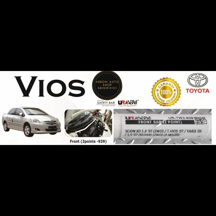 Jual Ultra Racing Vios Yaris bakpau FRONT BAR original - Kab. Tangerang ...