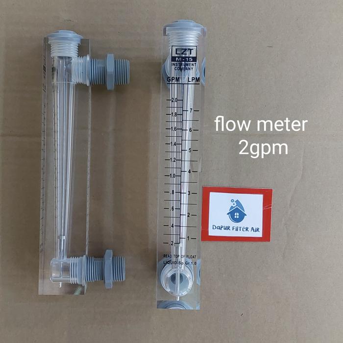 Jual Flow Meter 2 gpm / Flow meter Filter air - Jakarta Pusat - Dapur ...