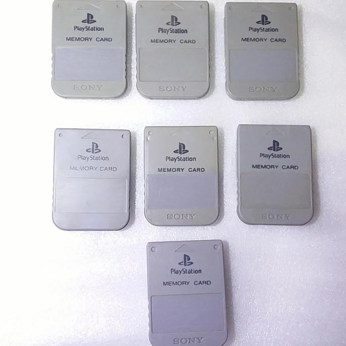 Jual Memory Ps 1 / Memori Card Game Playstation 1 Psx Ps One Mc Ps1 ...