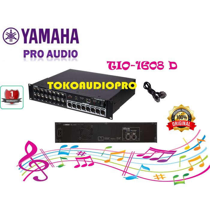 Jual Yamaha Tio1608-D Digital Stage Box with Dante Yamaha Tio-1608 ...