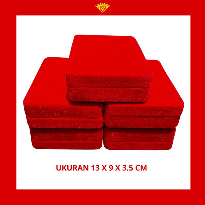 Jual Box kotak Logam Mulia Beludru Premium dengan tali pengikat ...