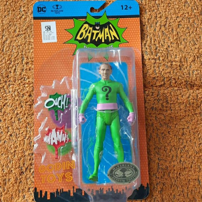 Jual McFarlane The Riddler unmasked Batman Classic DC Platinum edition ...