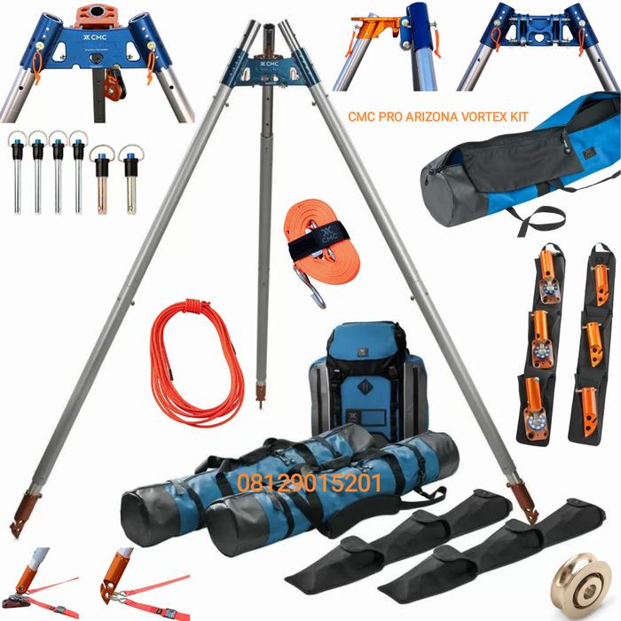 Jual Tripod CMC PRO ARIZONA VORTEX KIT Multipod safety Rescue tambang ...