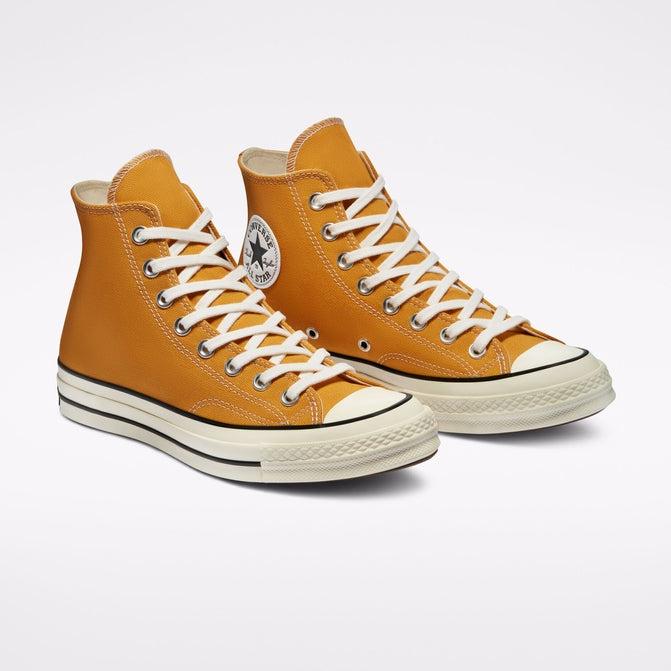 Light Yellow Converse High Tops