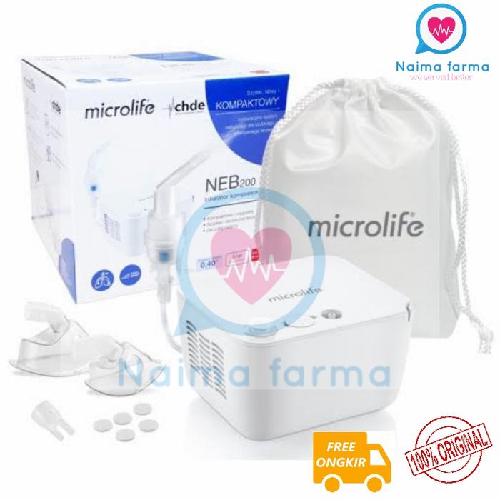 Jual NEBULIZER microlife NEB200/ALAT BANTU PERNAFASAN NEB200 MICROLIFE ...