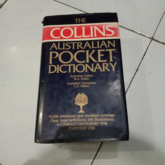 Jual BUKU THE COLLINS AUSTRALIAN POCKET DICTIONARY - Jakarta Timur ...