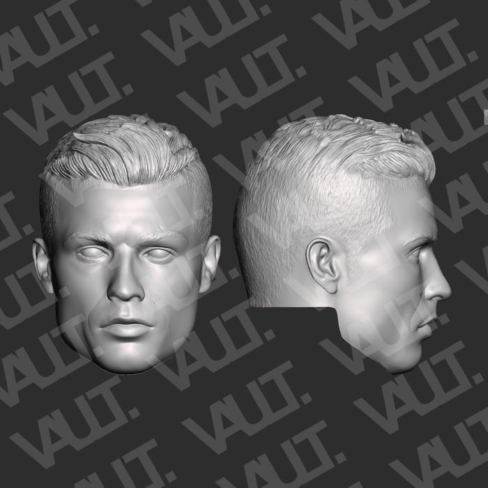 Jual 1/12 Action Figure Manchester United Cristiano Ronaldo 7 Head ...