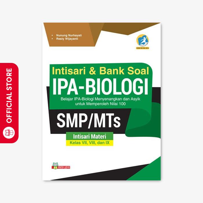 Jual Buku Intisari dan Bank Soal IPA-Biologi untuk SMP/MTs - Kab ...
