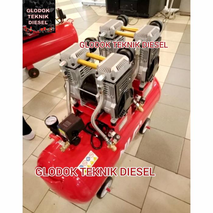 Jual Compressor Kompresor Oilless Silent Tangki Besar 4 HP 100L OC40100 ...