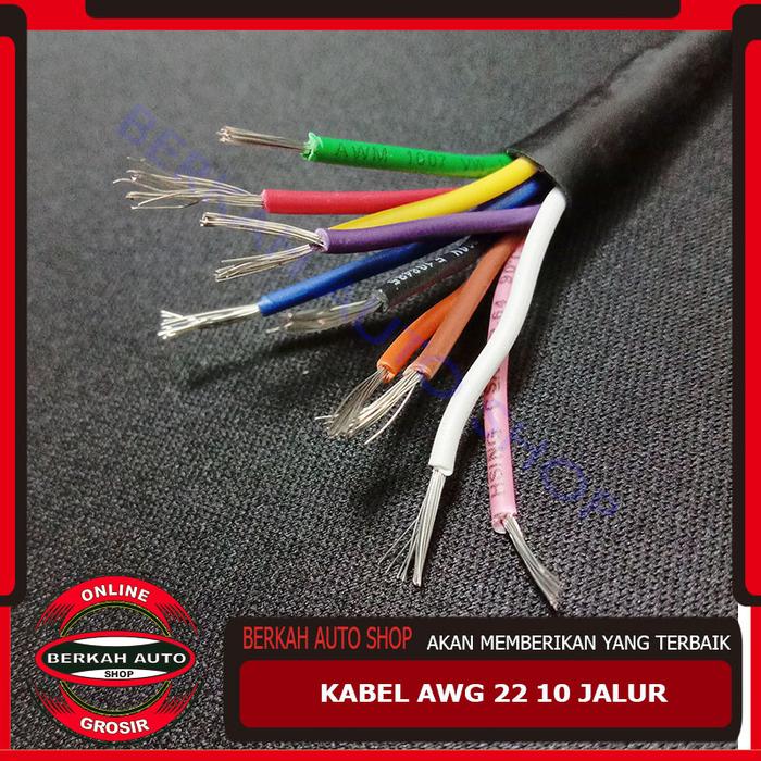 Jual Kabel AWG 22 10 Jalur Original Jual Per 1Meter - Kota Bekasi - BERKAH AUTO SHOP 2 | Tokopedia