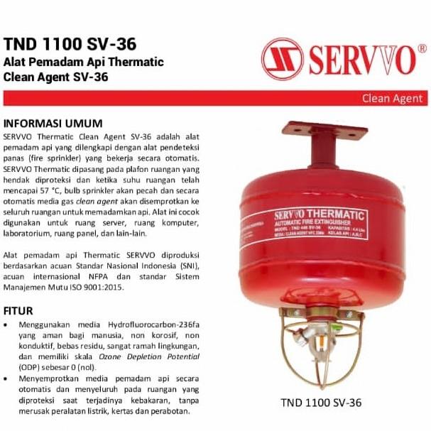 Jual SERVVO THERMATIC TND 110 SD/FE SV 36 APAR TERMATIK SERVO TND110 ...