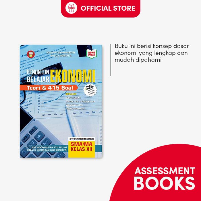 Jual Buku Penuntun Belajar Ekonomi Untuk Sma/ma Kelas 12 Teori Dan Soal ...