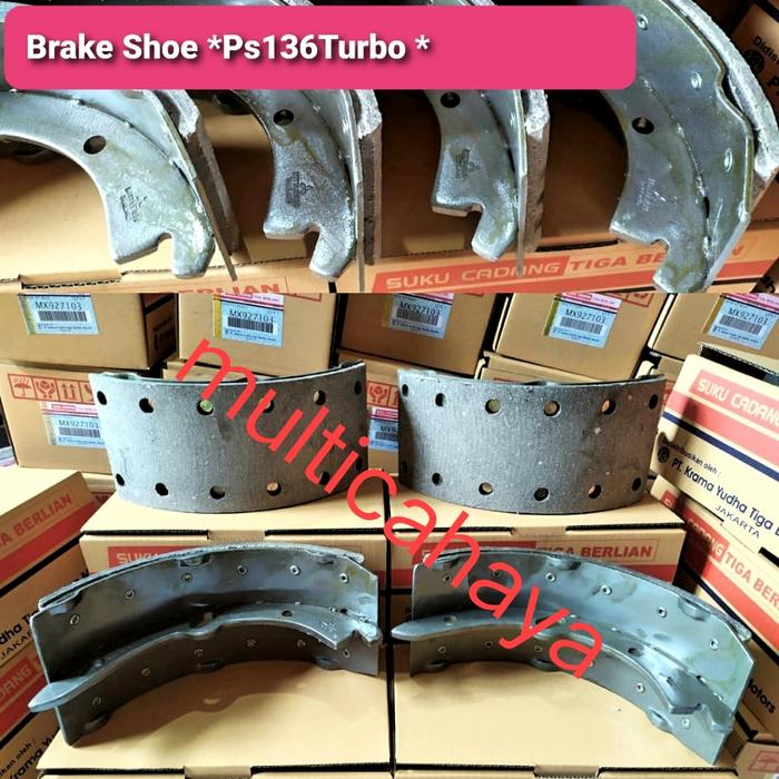 Jual kampas rem brake shoe canter ps136 belakang MX927103 - Jakarta ...