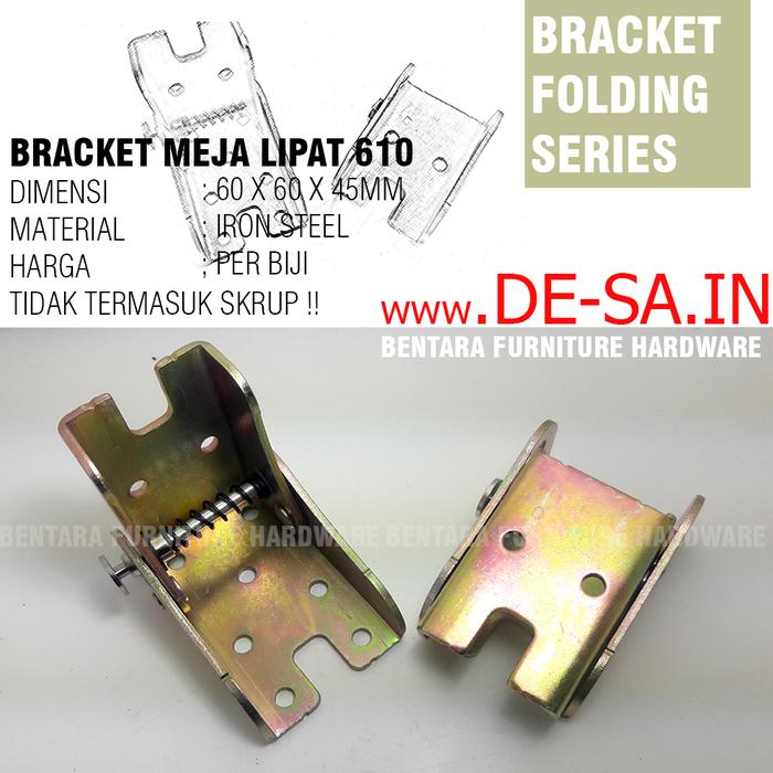 Jual ML-610 BRAKET ENGSEL KAKI MEJA LIPAT / Braket Meja Lipat - Kab ...